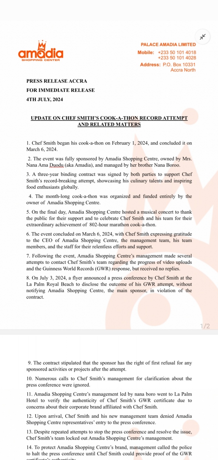 Why Chef Smith Was Arrested Finally Revealed – Read The Statement Here ...